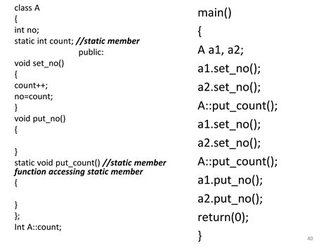 C Returning Objects Ppt