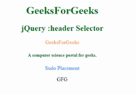 jquery header セレクター ページタイトル要素の正確な選択 itチュートリアル