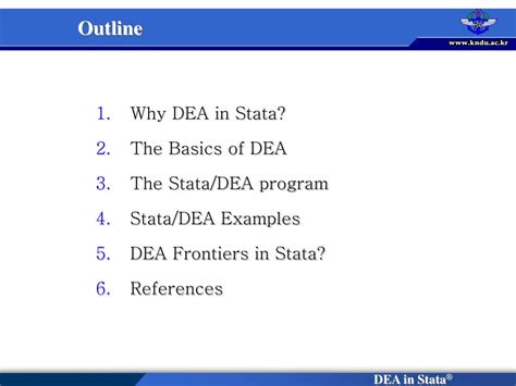 Ppt Data Envelopment Analysis In Stata Powerpoint Presentation Free Download Id152587
