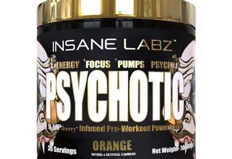 Предтренировочный комплекс, Psychotic Gold, 200г купить | Хобби ...