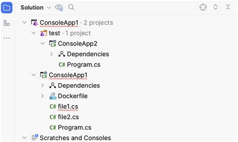 how to hide linked files folder rider support jetbrains