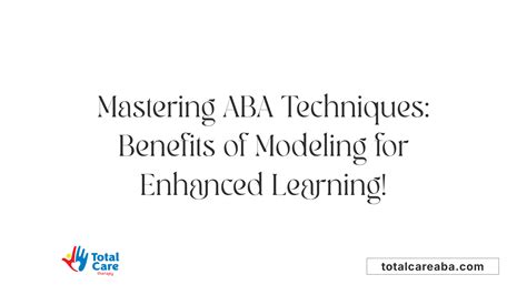 Understanding The Role Of Peer Modeling In Aba Therapy