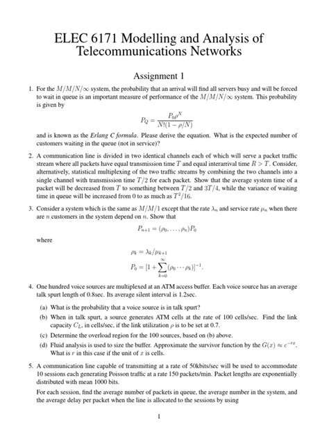 assign1 pdf pdf multiplexing public switched telephone network