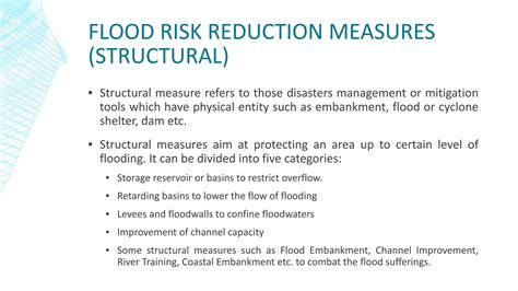 Explain With Example The Structural And Non Structural Mitigation Programs Taken By Gob With