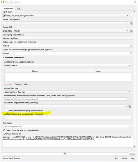 Specifying Snap Raster In QGIS Geographic Information Systems Stack Exchange