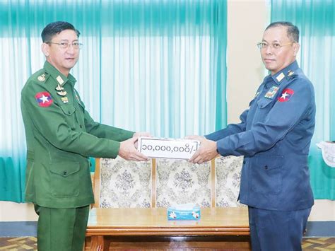 ၇၆ နှစ်မြောက် တပ်မတော် လေ နှစ်ပတ်လည်နေ့ကို ကြိုဆိုဂုဏ်ပြုသောအားဖြင့် နိုင်ငံတော်ကာကွယ်ရေးနှင့