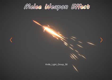 Artstation Unity Melee Weapon Visual Effects Game Assets