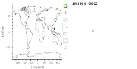 subset 3d data using rectangle tool and plot it with time control