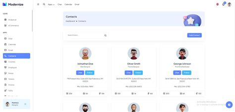 Modernize Angular Admin Dashboard Template By AdminMart Codester