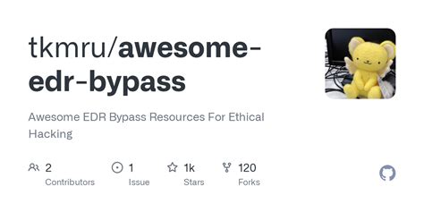 Github Tkmru Awesome Edr Bypass Awesome Edr Bypass Resources For Ethical Hacking