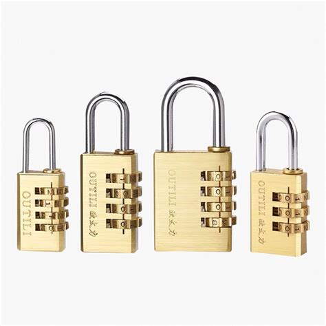구리 3 다이얼 디지털 조합 암호 자물쇠 보안 여행 안전 잠금배낭체육관도구 상자캐리지자물쇠 Aliexpress
