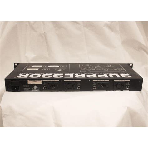Behringer De2000 Suppressor Signal Processor Pre Owned Bananas At