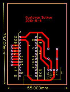 ARDUINO NANO HC 06 PLOKSHTE OSHWLab