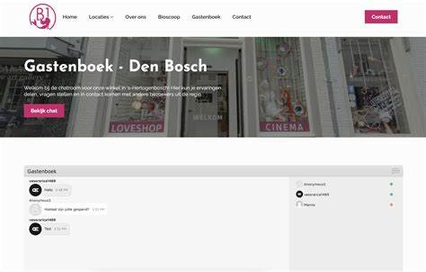 Gastenboek Den Bosch B 1 Sex Shop En Cinema