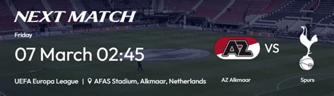 토트넘 유로파리그 16강 Az 알크마르전 예상 선발 라인업 분석