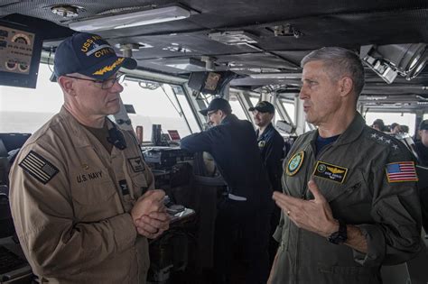 Commander Of Us Pacific Fleet Visits Uss Nimitz Us Indo Pacific