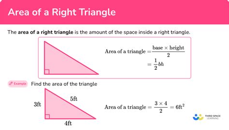 right triangle formula