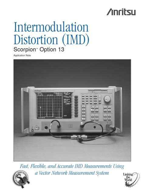 Imd Distortion Pdf Electrical Engineering Telecommunications