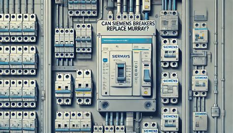 Can Siemens Breakers Replace Murray A Comprehensive Guide