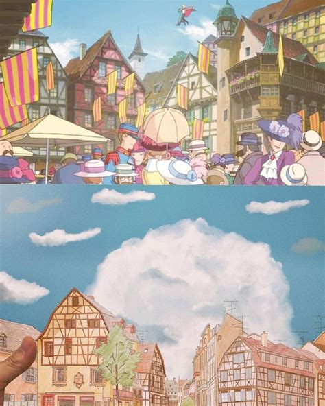 시크띵크 건축 일러스트 On Instagram 이번에는 의 실제 배경지로 잘 알려진 프랑스의 동화같은 마을 ‘콜마르를
