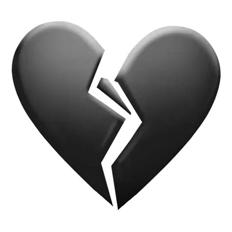 Black Heart Discord Emoji