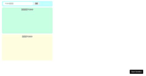 react paractice codesandbox