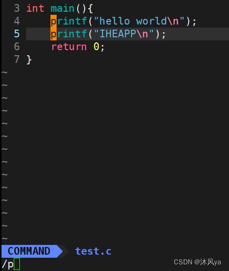 Vim三种模式文本操作操作字符光标列出行号可视化块模式多文件查看vim文本编辑器 Csdn博客