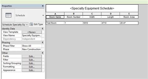 Solved Room Tag Width X Depth Parameters Generating Question Mark Autodesk Community