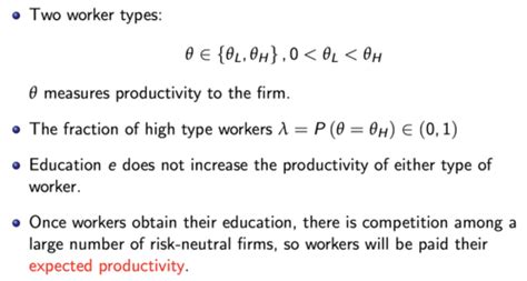 D2 Spence Signalling Model Flashcards Quizlet