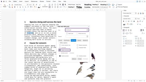 How To Use Find And Replace In Collabora Online Writer Collabora Online And Collabora Office