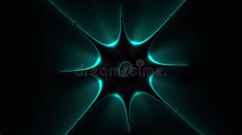 Cyan Wave Tunnel Flowing With Light Effect Loop Able Modern Background Animation Stock Footage