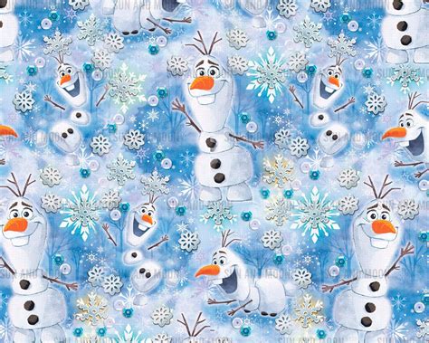 Olaf Seamless Pattern Frozen Seamless Pattern Olaf Digital Paper Olaf Tumbler Wrap Cartoon