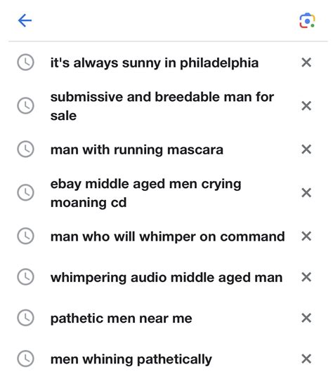 Men Whimpering On Tumblr