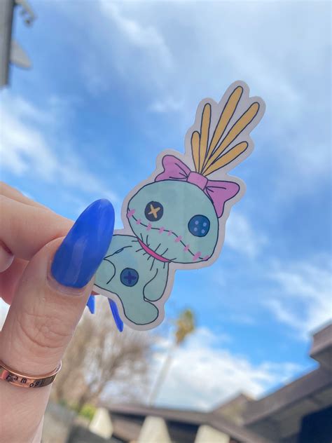 Scrump Vinyl Sticker Lilo And Stitch Sticker Stickers For Etsy