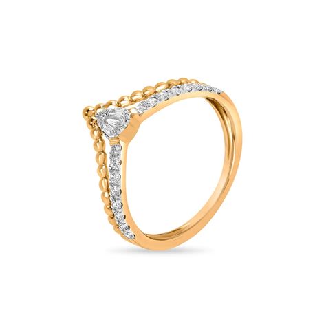 2 Oval Stack Diamond Ring Ganapati Jewellers Nepal