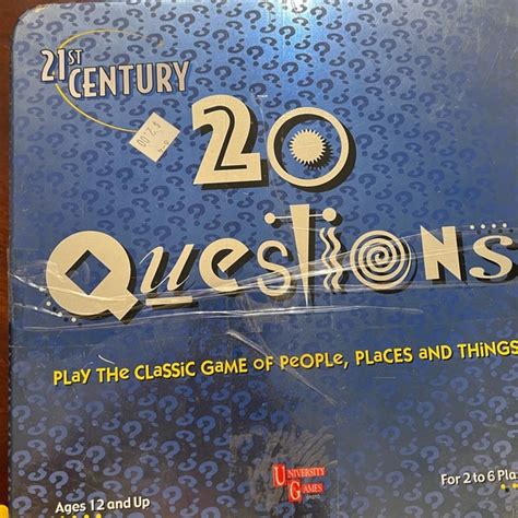 Games 21st Century 2 Questions Full Size In Tin Poshmark