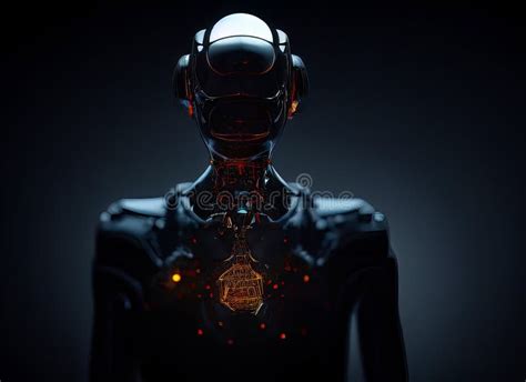 Robots Futuristic Interpretation Future 2025 Illustration Stock Illustration Illustration Of