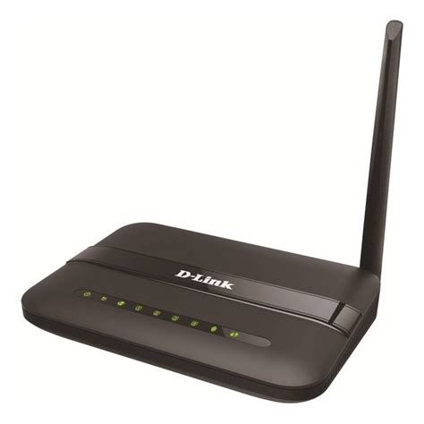 D Link Dsl 2730u Wireless N 150 Adsl2 4 Port Router Black
