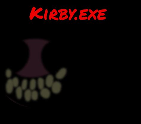 kirby exe by sonicmeredith3