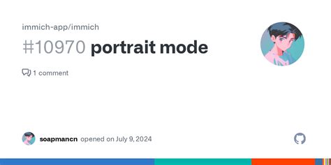 Portrait Mode Issue Immich App Immich GitHub