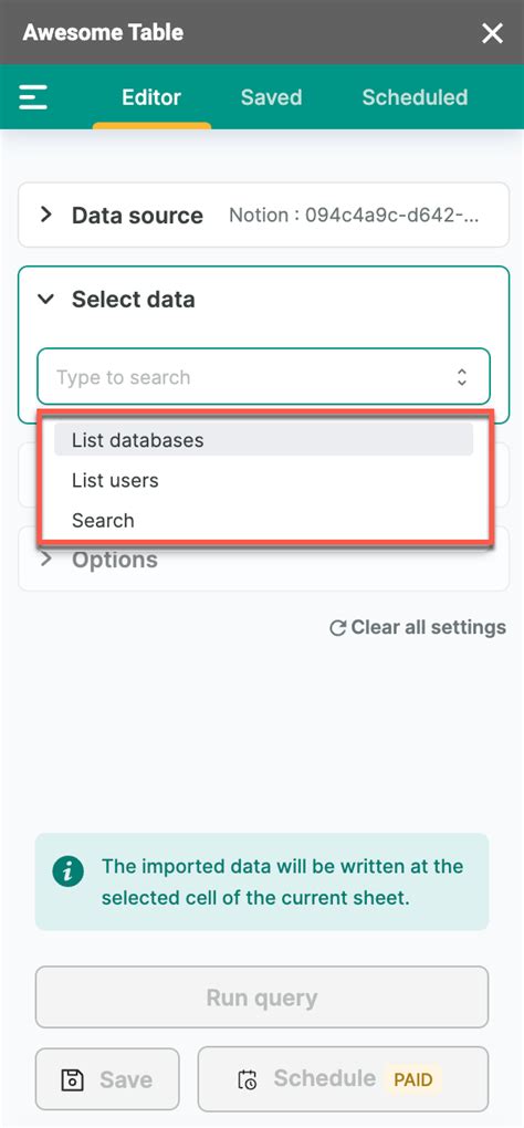 Log In The Notion Connector Documentation — Awesome Table Support