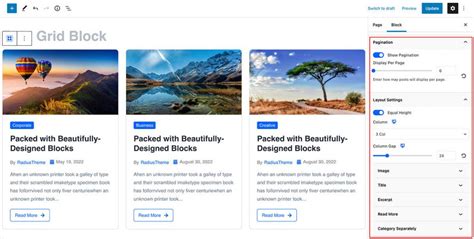 Post Grid Block Radius Blocks Documentation