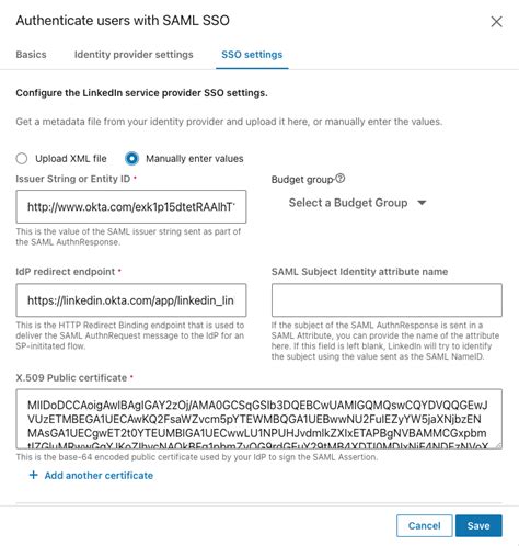 Linkedin Learning Single Sign On Sso Implementation Guide Linkedin Microsoft Learn