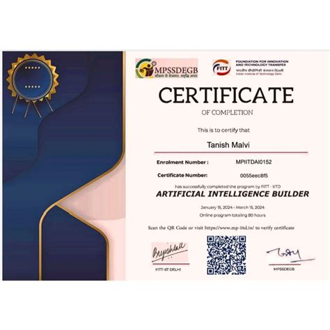 tanish malvi on linkedin artificialintelligence ai mpssdegb fitt