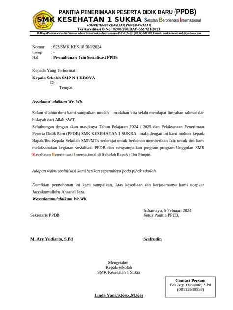 Ppdb Smp N 1 Kroya Pdf