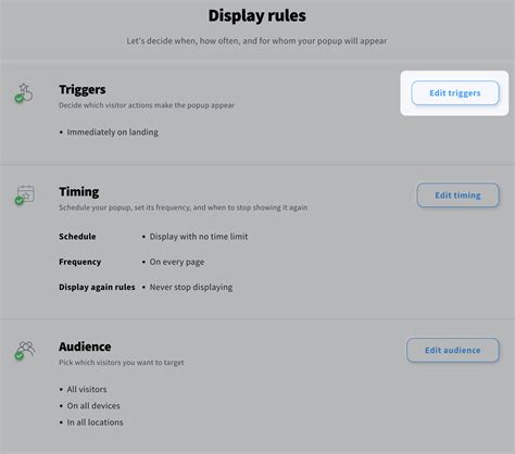 How To Manage When To Display My Popup