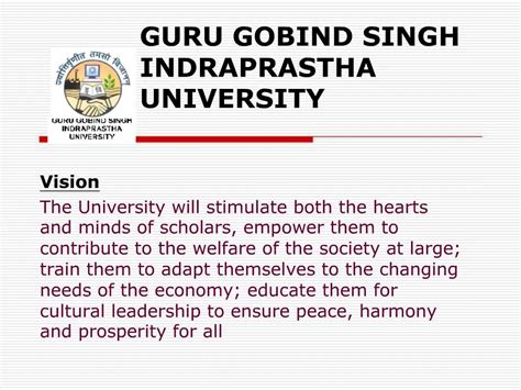PPT - GURU GOBIND SINGH INDRAPRASTHA UNIVERSITY PowerPoint Presentation ...