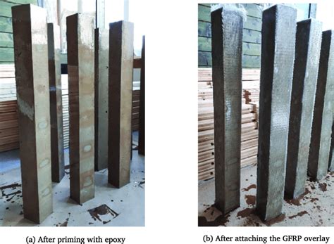 the application of external gfrp strengthening to concrete columns