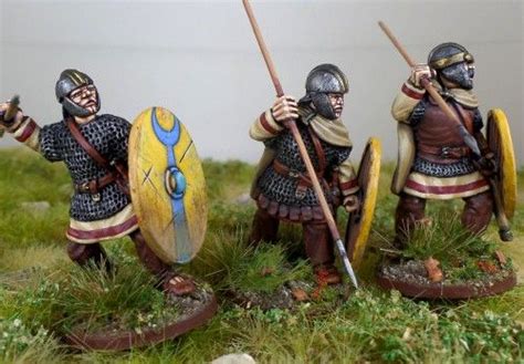 English Billmen Lombard Warriors Roman Army 4th Century Barbarian