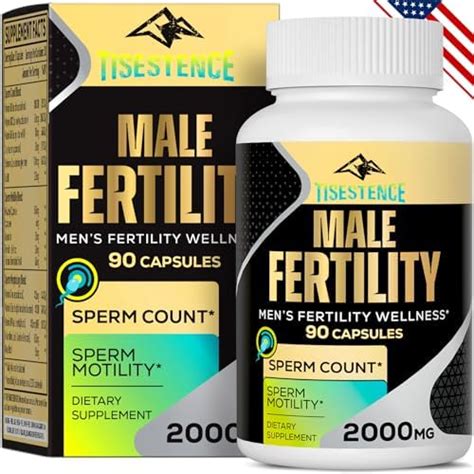 Amazon.com: Fertility Supplements for Men, Male Prenatal Vitamins -Optimal Sperm Count, Motility ...